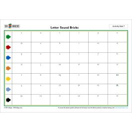 Activity Mats 7&8: Letter Sound Bricks & Blending Bricks 1