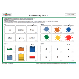 The Matching Pairs Mats